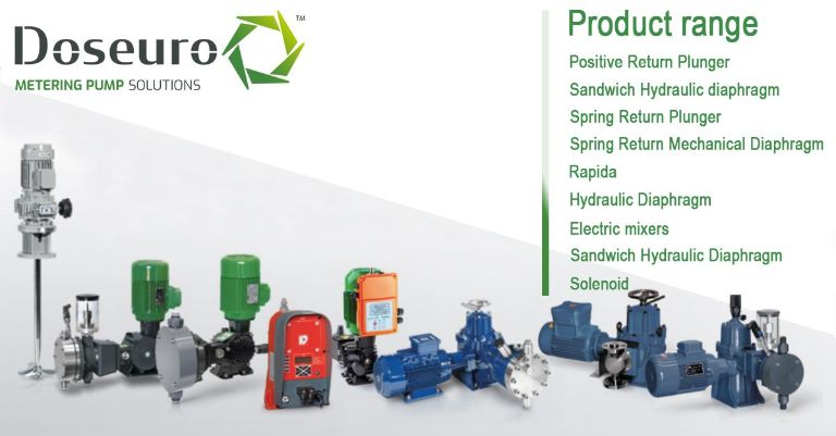 Doseuro all ranges types - Dosing Pump
